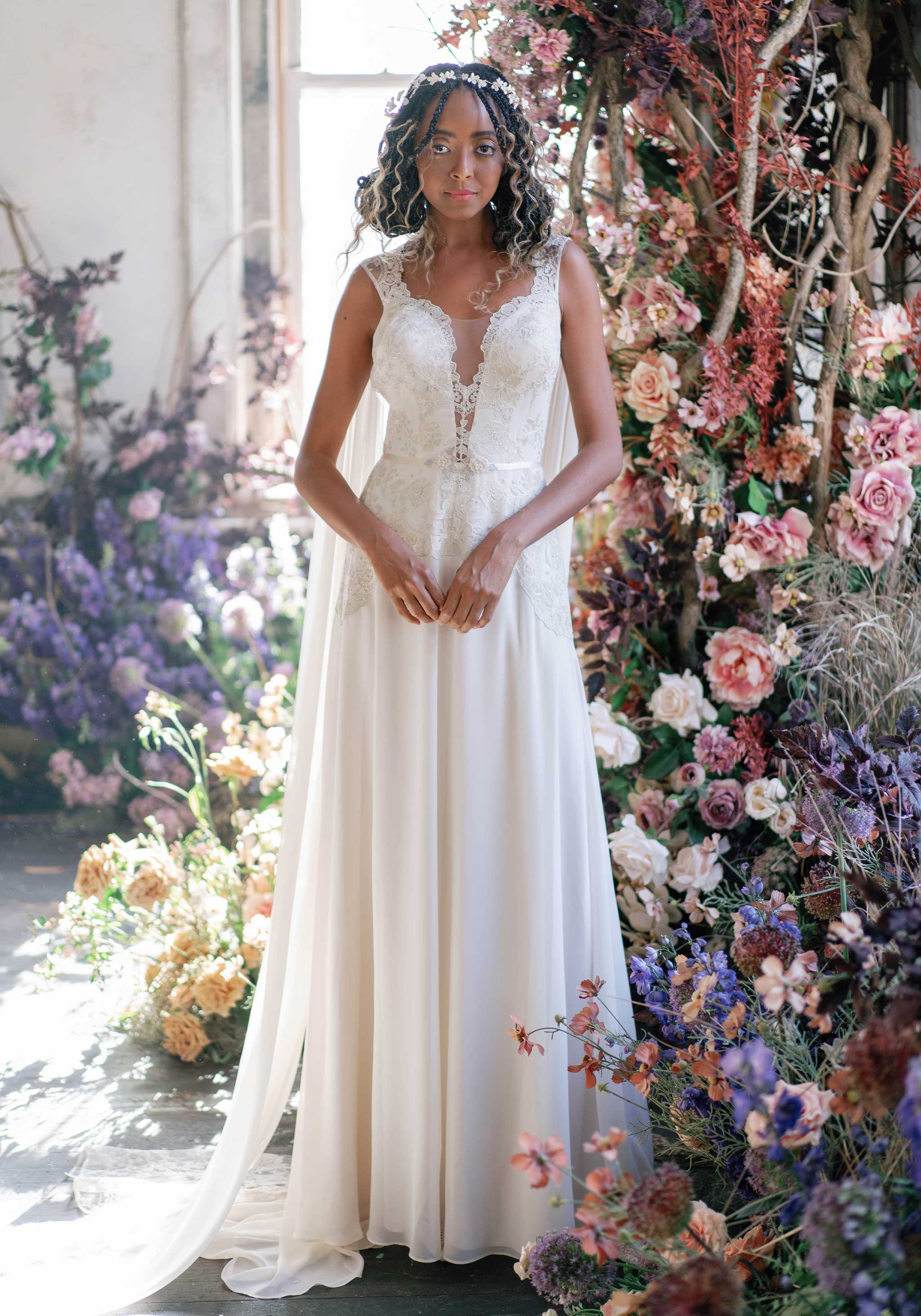 Amulet Grace A-Line Sample Sale Gown – Claire Pettibone Design Atelier