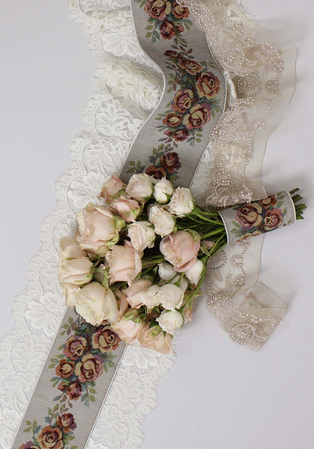Vintage Rose Stylist Box Fancy Ribbon Trims & Embellishments – Claire ...